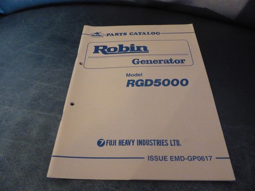 Original Ersatzteilliste zu den Robin Stromgeneratoren RGD 5000 | eBay.de