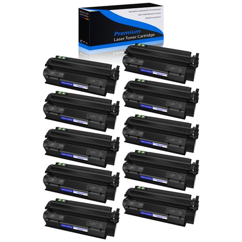 10 Pack Q2613A 13A Toner Cartridge Fit for HP LaserJet 1300 1300n ...
