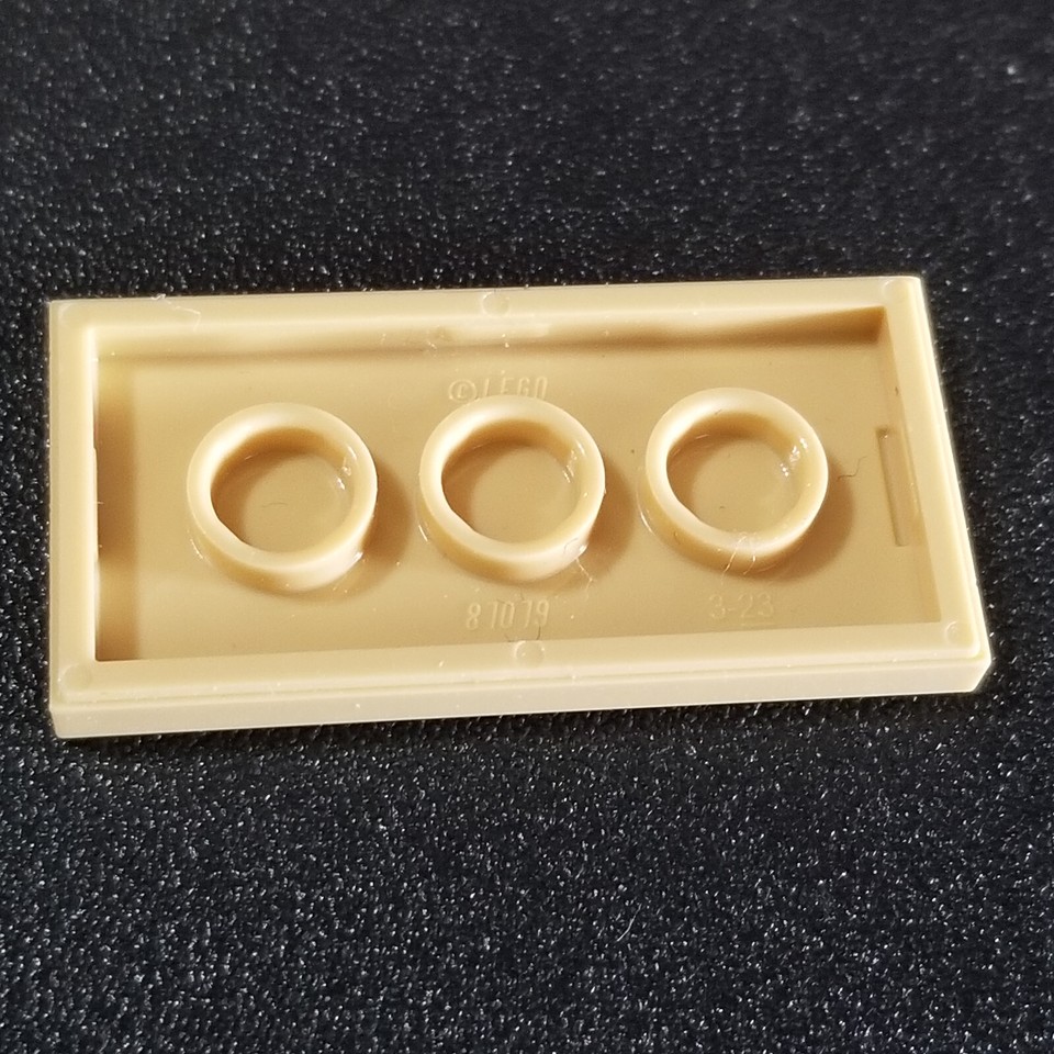 LEGO 2x4 Tile Tan with Bullseye Sticker Decal Part 87079 | eBay