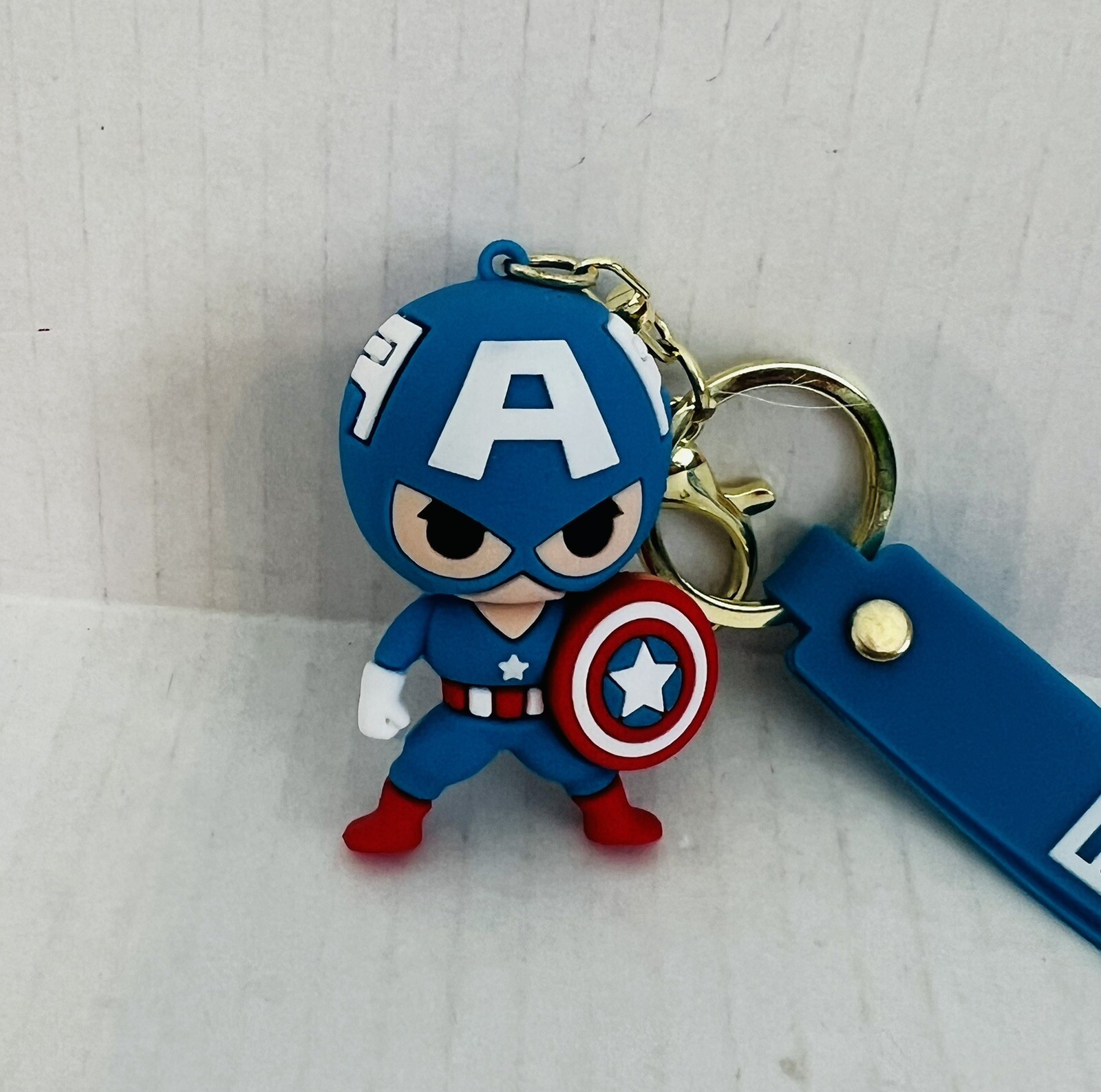 Marvel Captain America Key Chain With Wristband | eBay