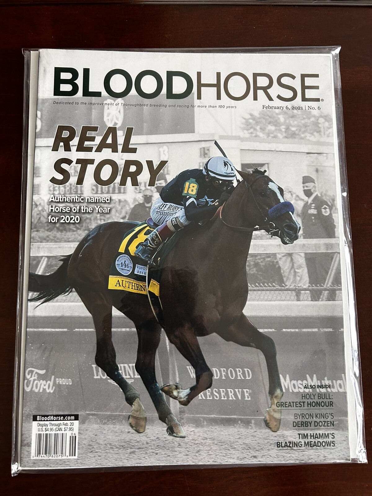 AUTHENTIC named Horse of the Year Blood Horse Racing Magazine 2021 ...