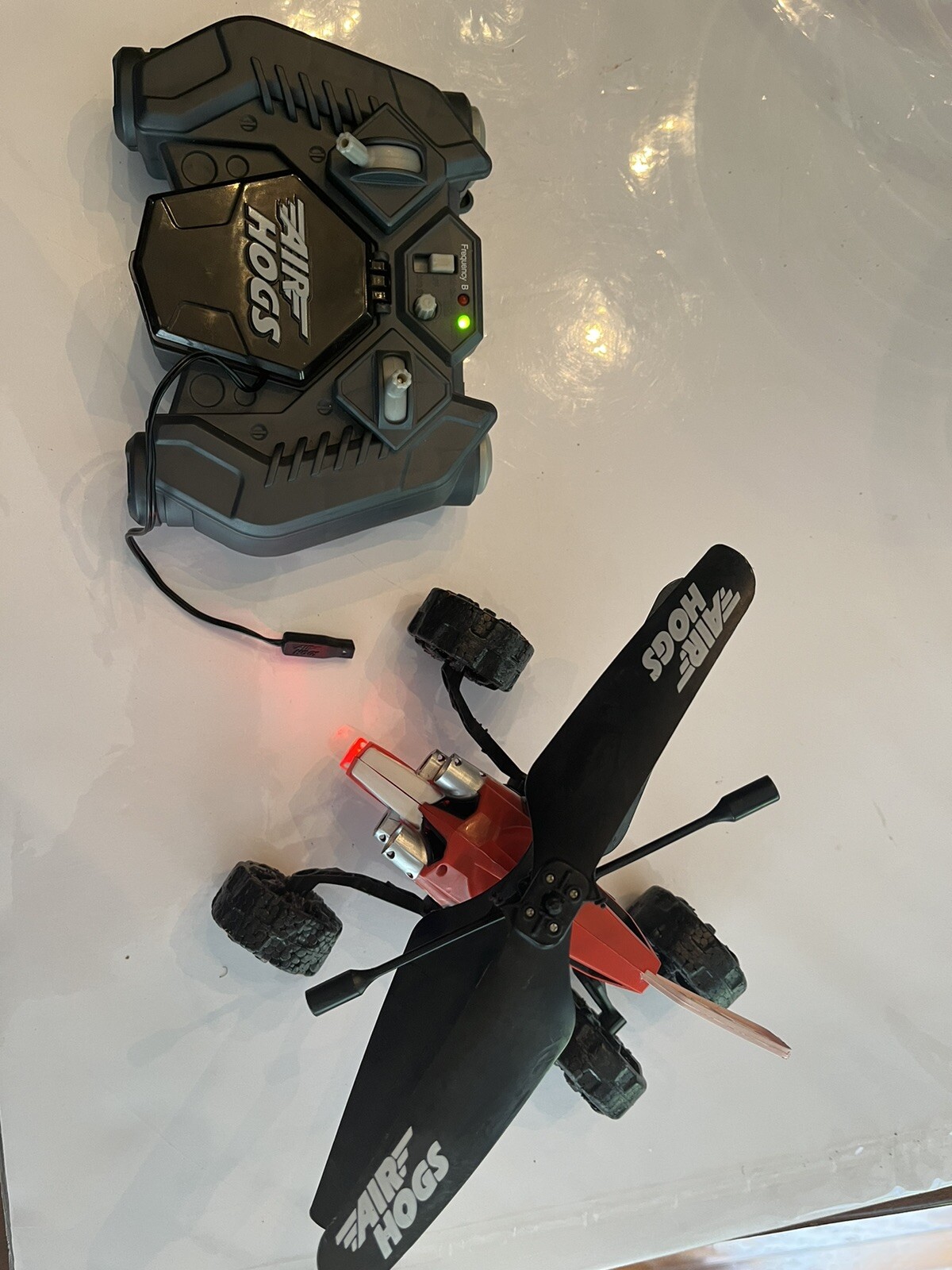 Air Hogs Spin Master R/C Remote Control Controller 44368 + Helicopter ...