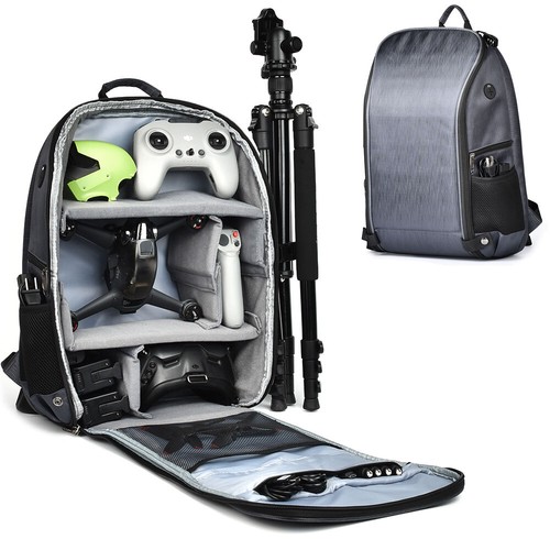 Waterproof Backpack Carrying Case for DJI FPV Drone Accessories Storage ...