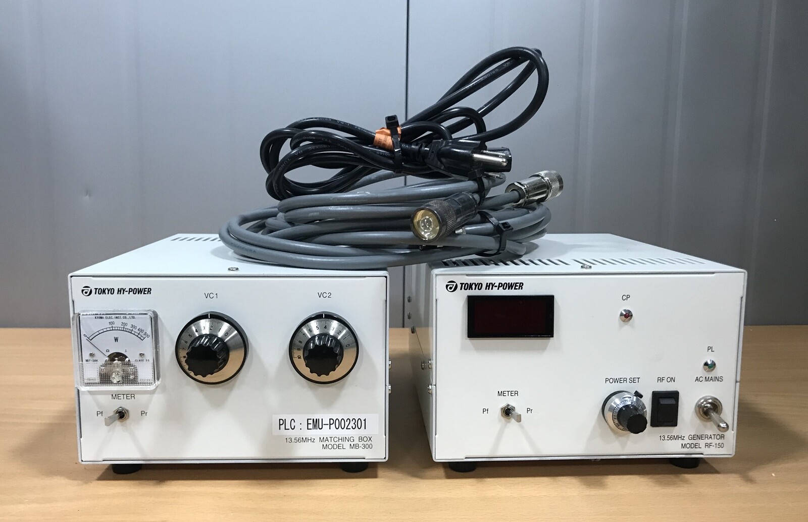 TOKYO HY-POWER 13.56MHz MB-300 MATCHING BOX / RF-150 GENERATOR | eBay