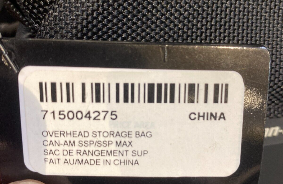 Overhead Storage Bag- Maverick X3 715004275 | eBay