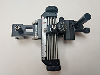 4" DAVIS SIGHT with Picatinny mount-Black/Black knobs-1/2" Axcel scope ...