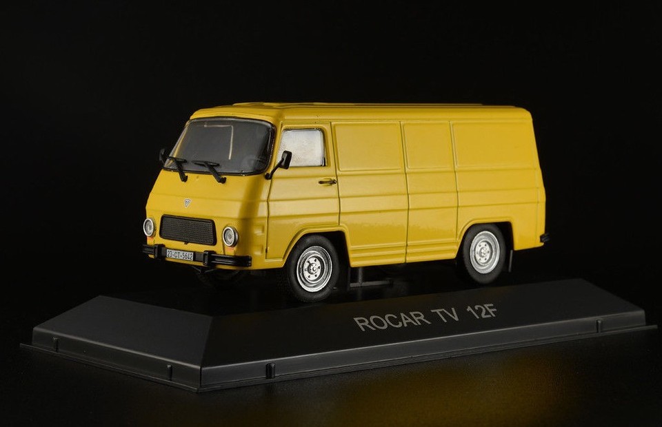 Rocar TV 12F Romanian Van Microbus Yellow Color 1:43 Scale Diecast ...