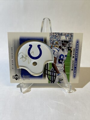 Reggie Wayne Auto 2005 Upper Deck Sweet Spot | eBay