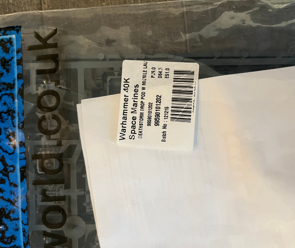 Warhammer 40k Space Marines Deathstorm Drop Pod with Missile Launch | eBay