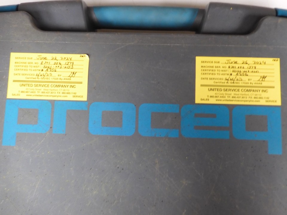 Proceq Equotip 3 Hardness Tester Kit - 4 probes - Calibrated/Cert ...