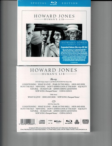 HOWARD JONES - HUMAN'S LIB (CD & BLUE-RAY) NEW *29 TRACKS*IN STOCK* | eBay