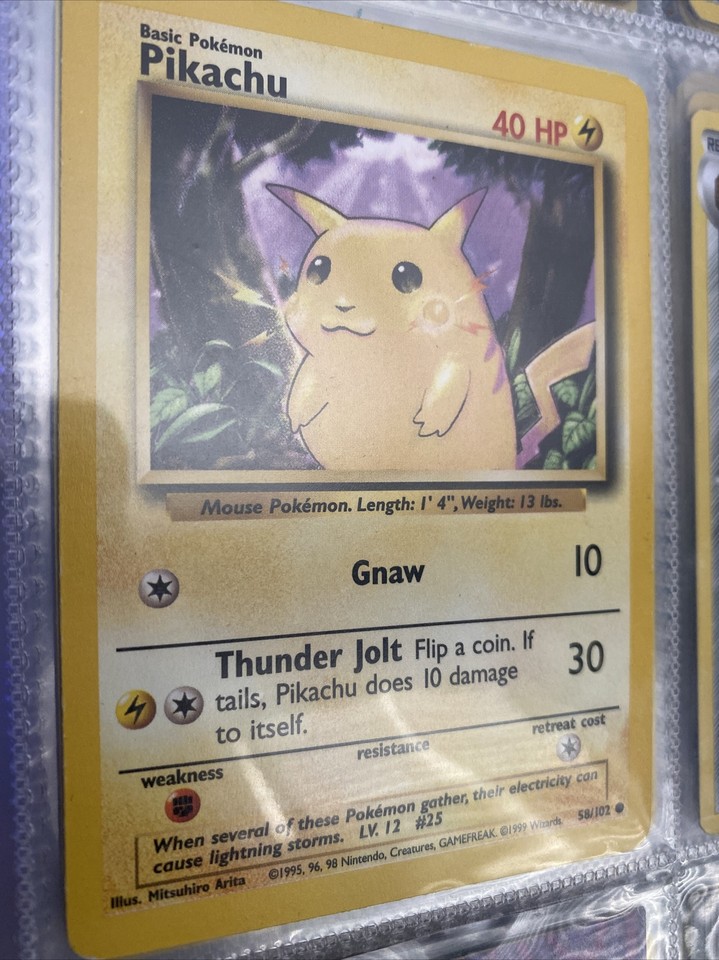 Pikachu- First Edition Card | eBay