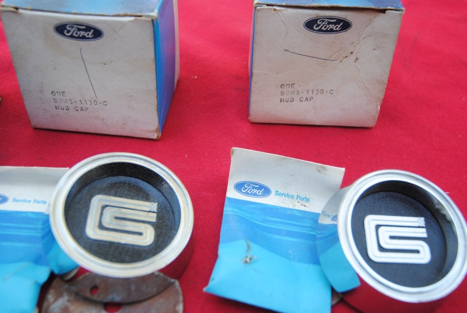66 SHELBY NOS FORD WHEEL CENTER CAPS SET S2MS 1130 C FLAWLESS CORRECT ...