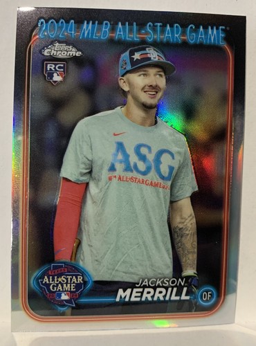 Jackson Merrill 2024 Topps Chrome Update All-Star RC Rookie #ASGC-49 SD ...
