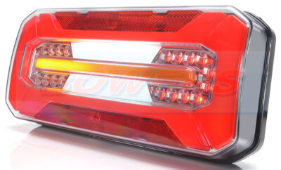 REAR LED COMBINATION LIGHT LAMP WITH PROGRESSIVE DYNAMIC SEQUENTIAL ...