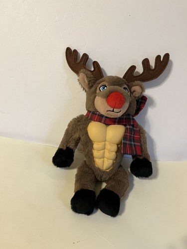 Super Buff Rudolph the rednosed reindeer plush | eBay