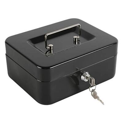 Cash Box with Money Tray and Key Lock for Supermarket School Lockers ...