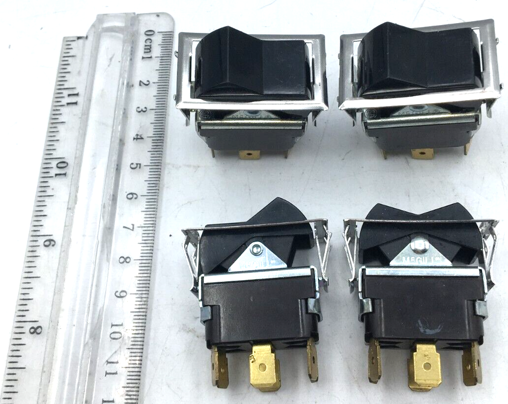 McGill Lot of 4 Panel Mount 3 Position Rocker Switch New | eBay
