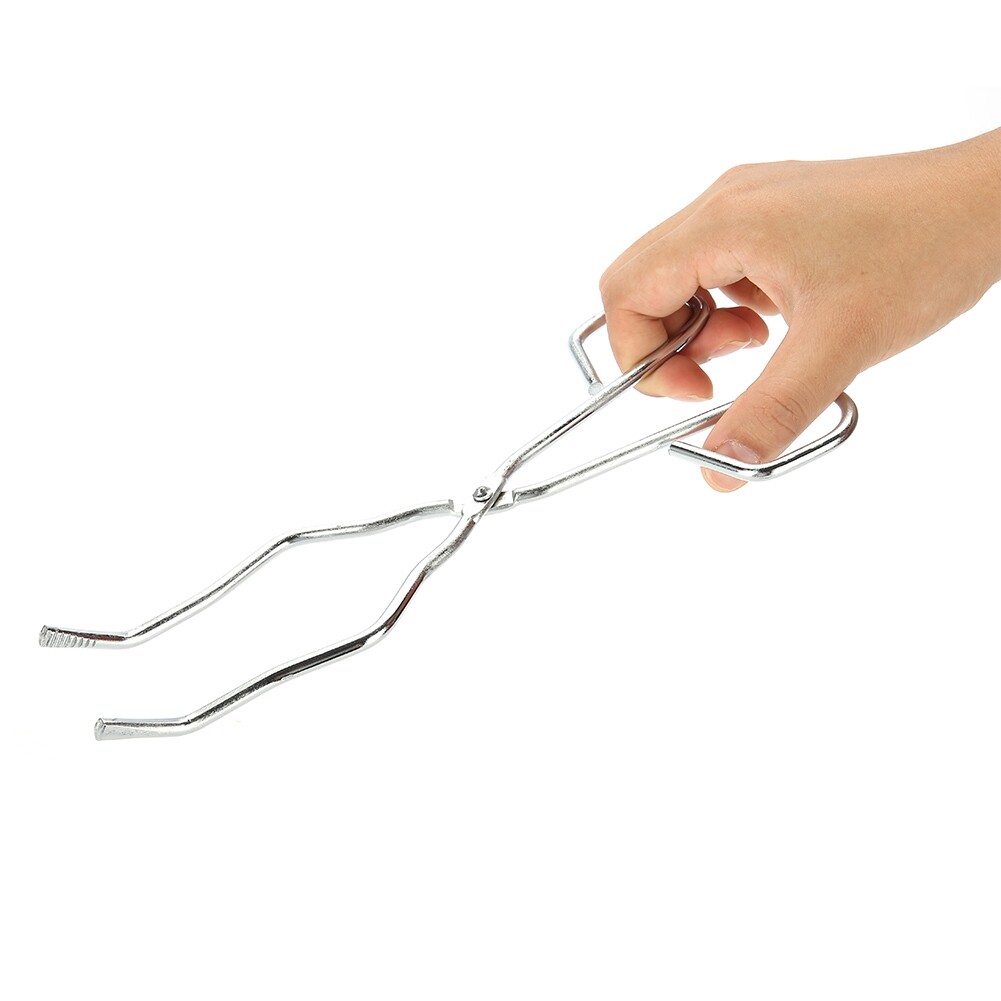 24cm Stainless Steel Crucible Tong Holder Clamp Graphite Melting ...