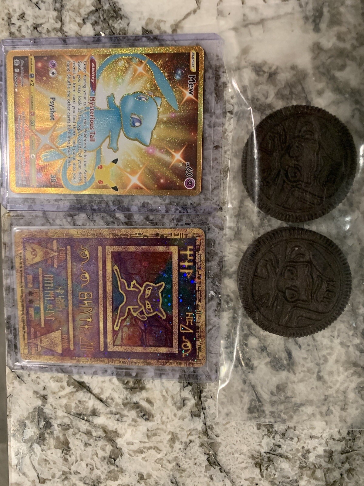 rare 25th anniversary mew oreos including 25th anniversary gold rare ...
