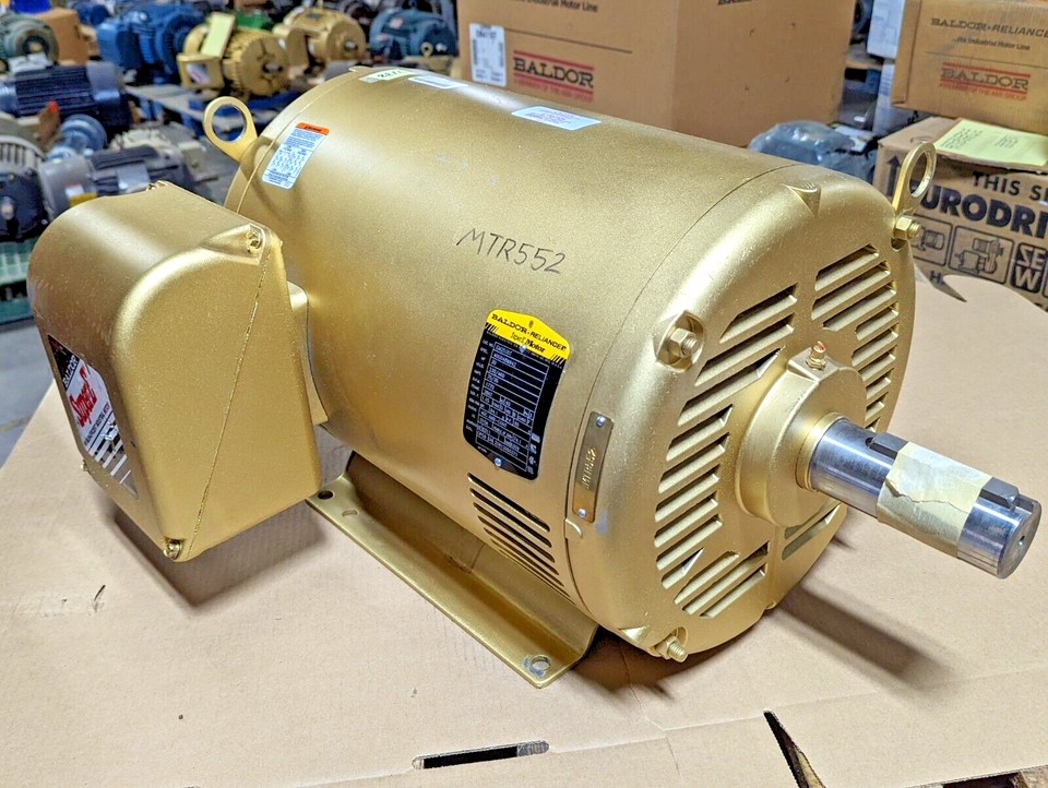 NEW BALDOR 30 HP SUPER E MOTOR / EM2535T 230/460 VOLT 1770 RPM 286T ...