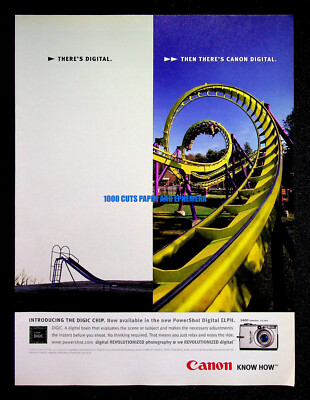 Canon S400 Elph Digital Camera 2003 Trade Print Magazine Ad Poster ...