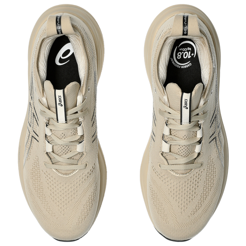 ASICS® Gel Nimbus 26 Feather Gray Black Brown 1011B794-021 Men's Size 8 ...