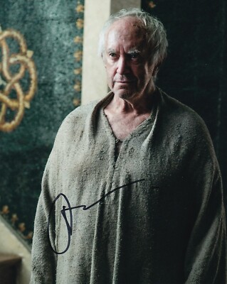 JONATHAN PRYCE signed Autogramm 20x25cm GAME OF THRONES in Person ...