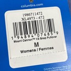 Columbia M 1986711472 XL4973-472 Womens Mount Cannon 1/2 Snap Pullover ...