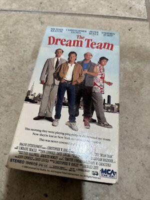 The Dream Team VHS Michael Keaton, Christopher Lloyd, Peter Boyle ...