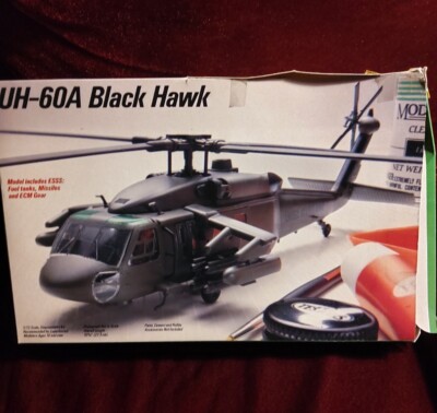 TESTORS *FUJIMII* Black Hawk Helicopter UH 60A 1986 1/72 Unassembled ...