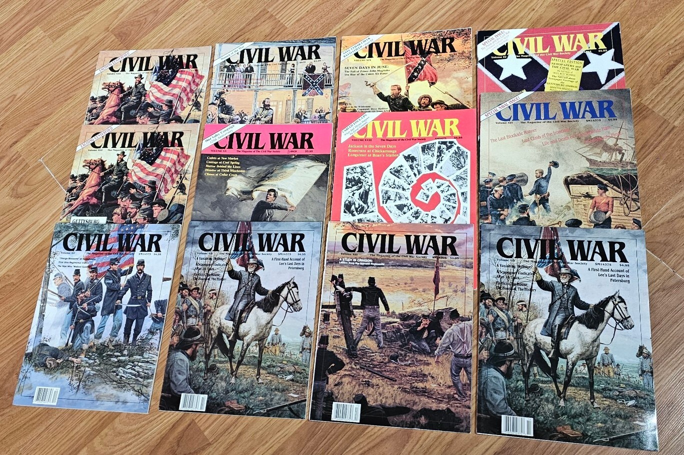 Civil War The Magazine Of The Civil War Society Lot Of 12 | eBay