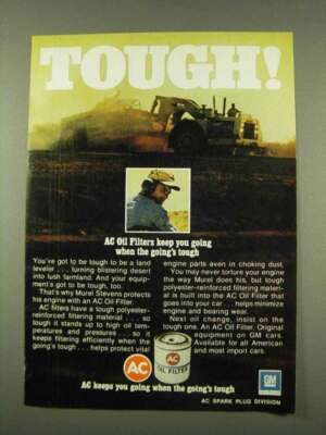 1973 AC Oil Filter Ad | eBay
