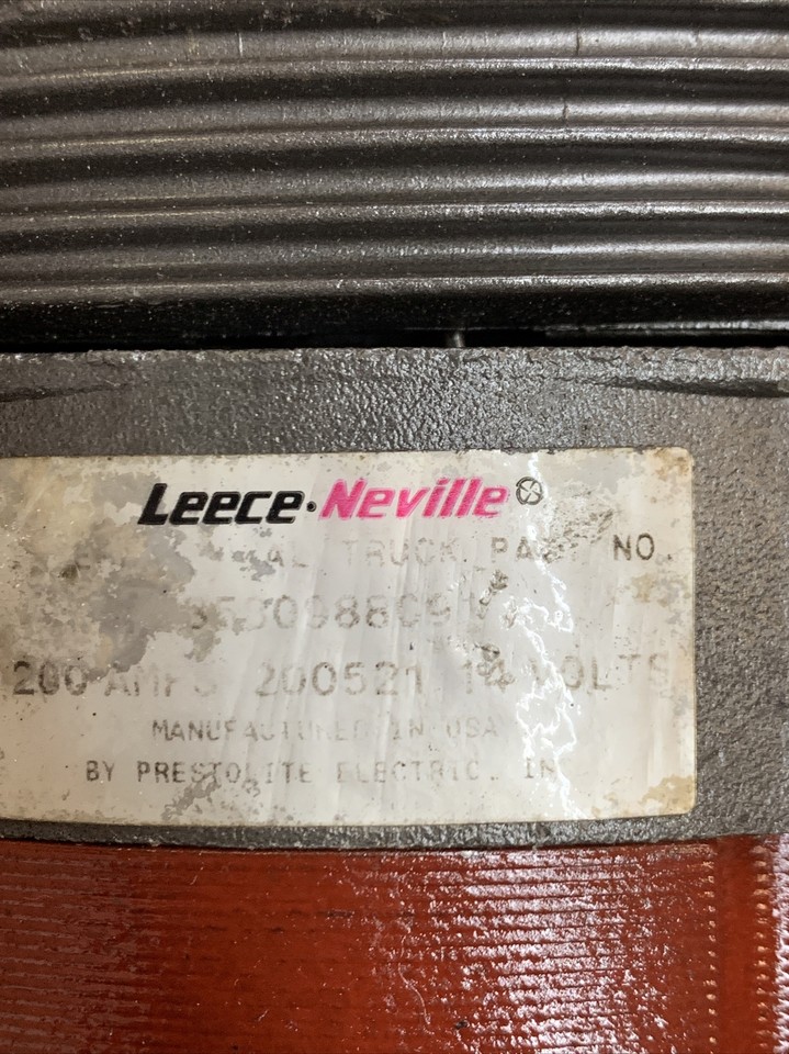 leece neville 200 amps 14V alternator | eBay