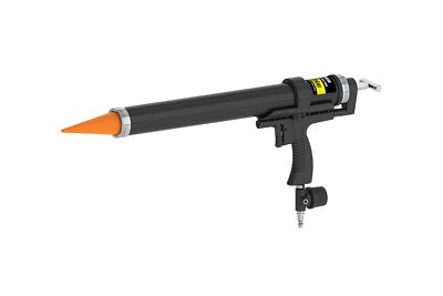 Albion Engineering AB30 Mid-Handle Air-Powered Steel Bulk Caulking Gun ...