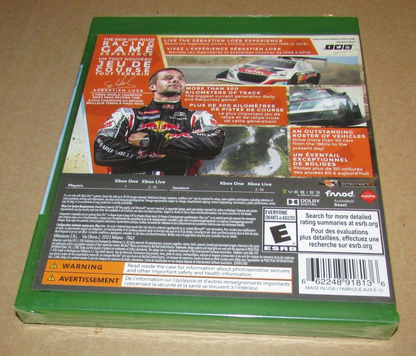 Sébastien Loeb Rally EVO (Microsoft Xbox One, 2016) for sale online | eBay