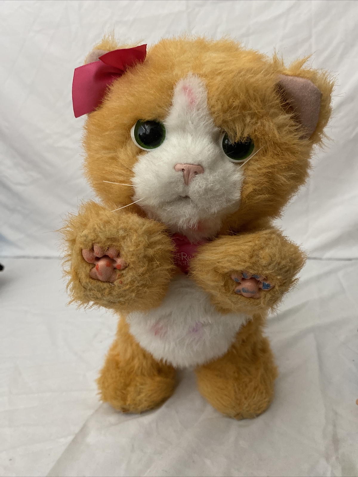 HASBRO FurReal Friends Interactive Daisy Plays With Me Orange Cat Works ...