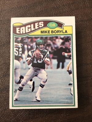 1977 TOPPS MIKE BORYLA #183 PHILADELPHIA EAGLES FOOTBALL CARD | eBay