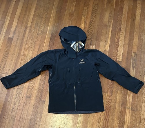NEW Arcteryx Alpha SV Jacket Mens Size L Color 24k Black Retail | eBay