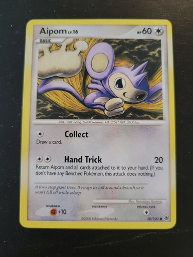 Pokemon TCG Card 2008 Majestic Dawn - Aipom 50/100 | eBay