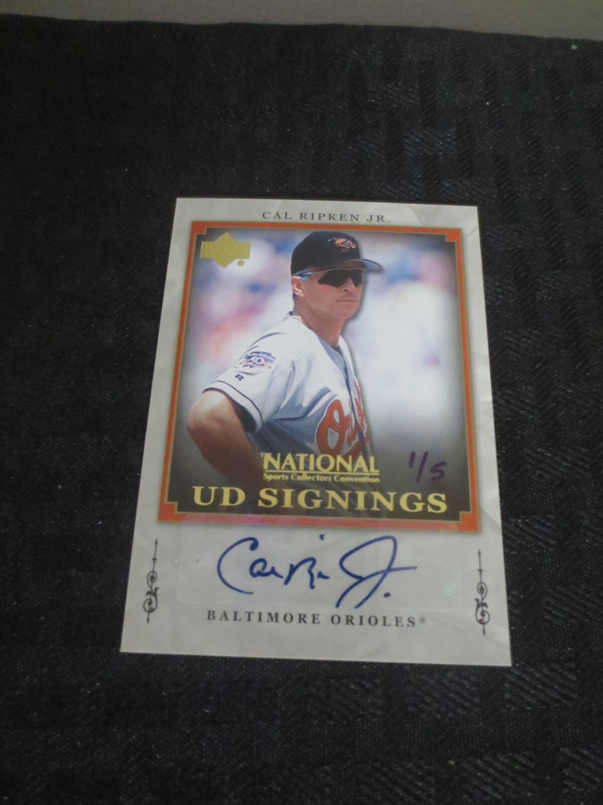 Cal Ripken Jr. Autographed Memorabilia | Signed Photo, Jersey ...