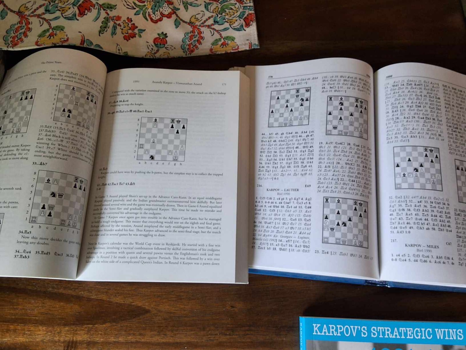 Lot of three (3) Karpov chess books by Tibor Karolyi | eBay