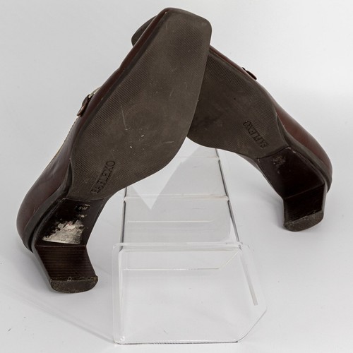 Enzo Angiolini EA Flexo Leather Pumps US 5.5, Square Toe Heel Good ...