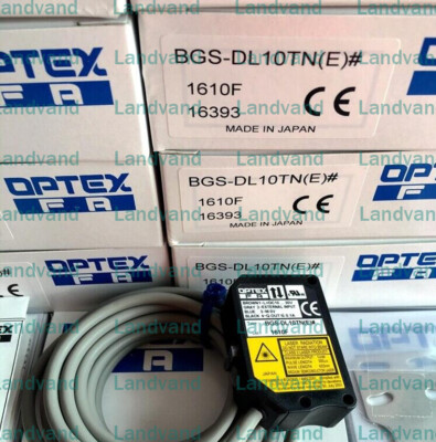 1pc New OPTEX BGS-DL10TN Background suppressing laser sensor | eBay