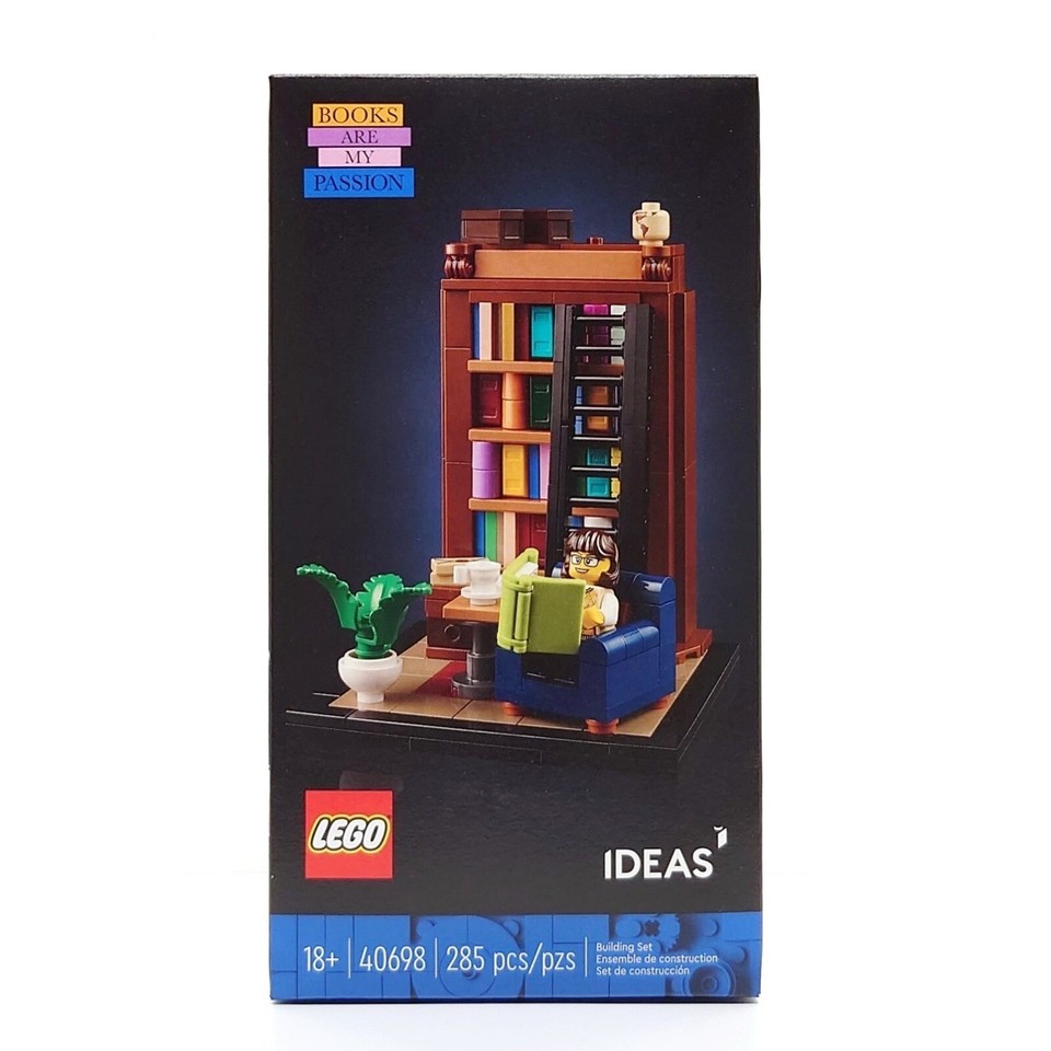 LEGO Ideas Promotional GWP 40698: Books Are My Passion (Brand New ...