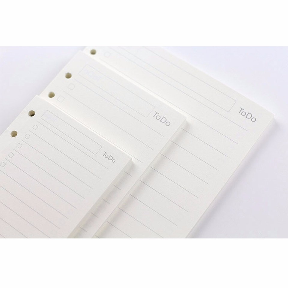 A5/A6/A7 Size Planner Diary Insert Refill NoteBook Schedule Organiser ...