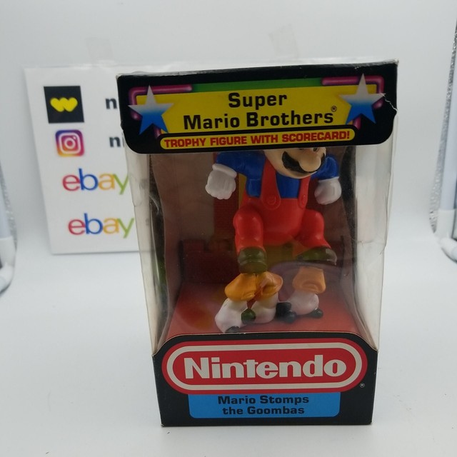 Super Mario Stomps The Goombas Nintendo Trophy Figure (1988) for sale ...