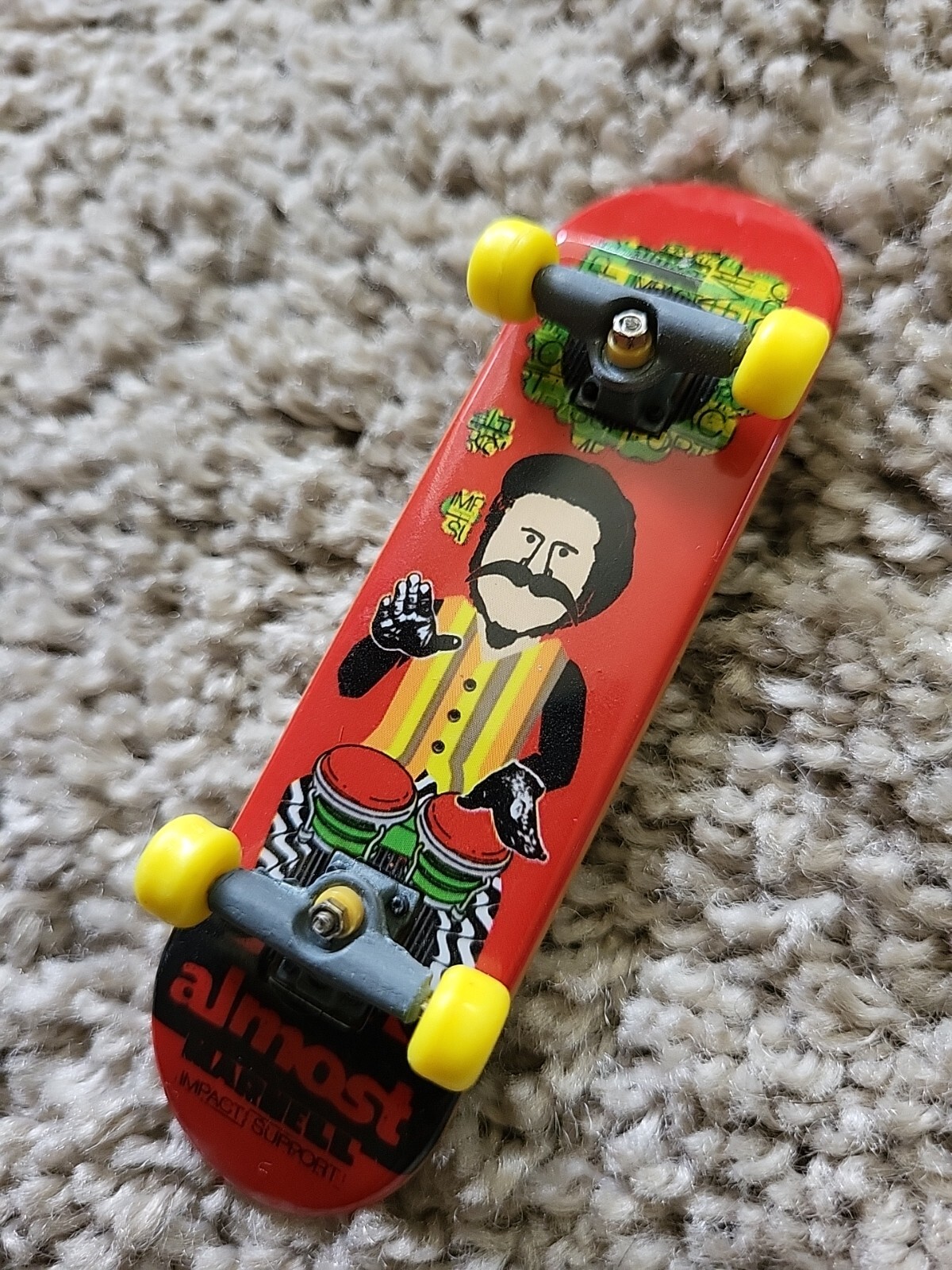 Lewis Marnell Almost Tech Deck Skateboard 96mm Fingerboard Rare | eBay