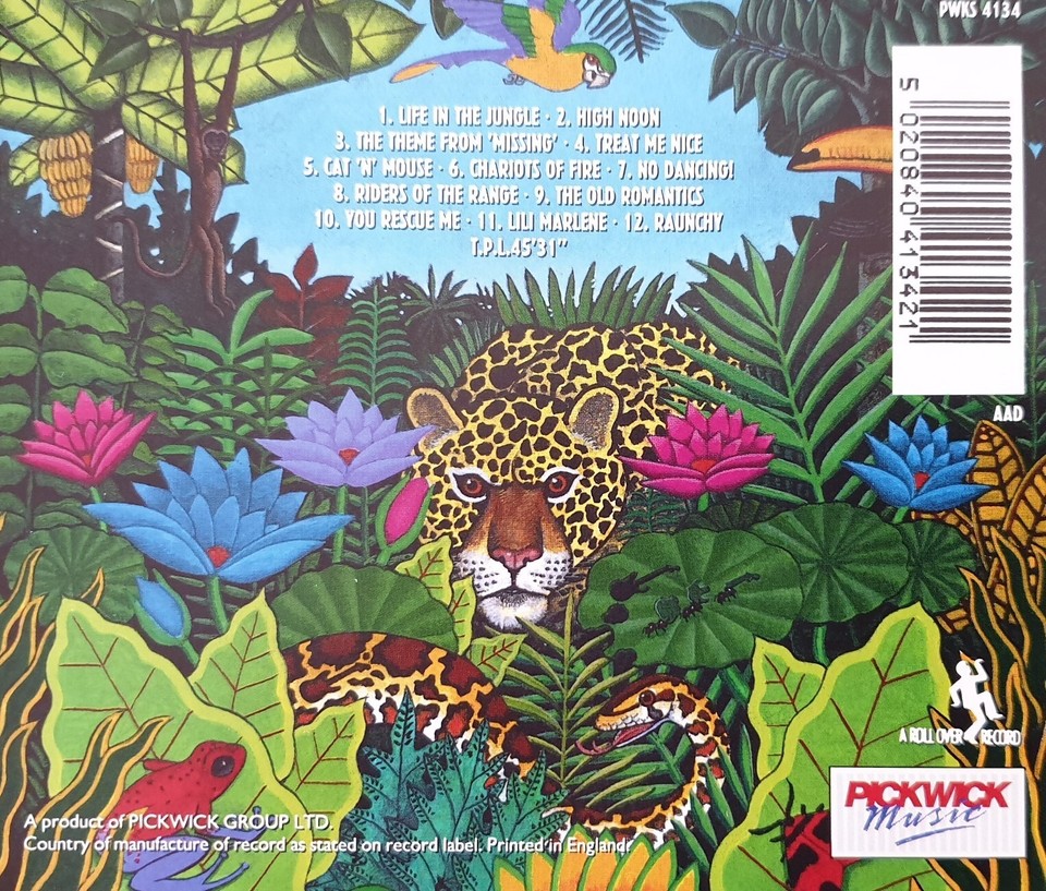 THE SHADOWS " LIFE IN THE JUNGLE " PICKWICK EDITION CD | eBay
