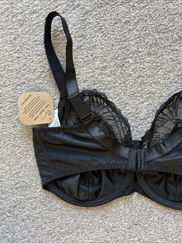 Fantasie Women's Full Cup Side Support Adelle Bra Wired Black 36G BNWT ...